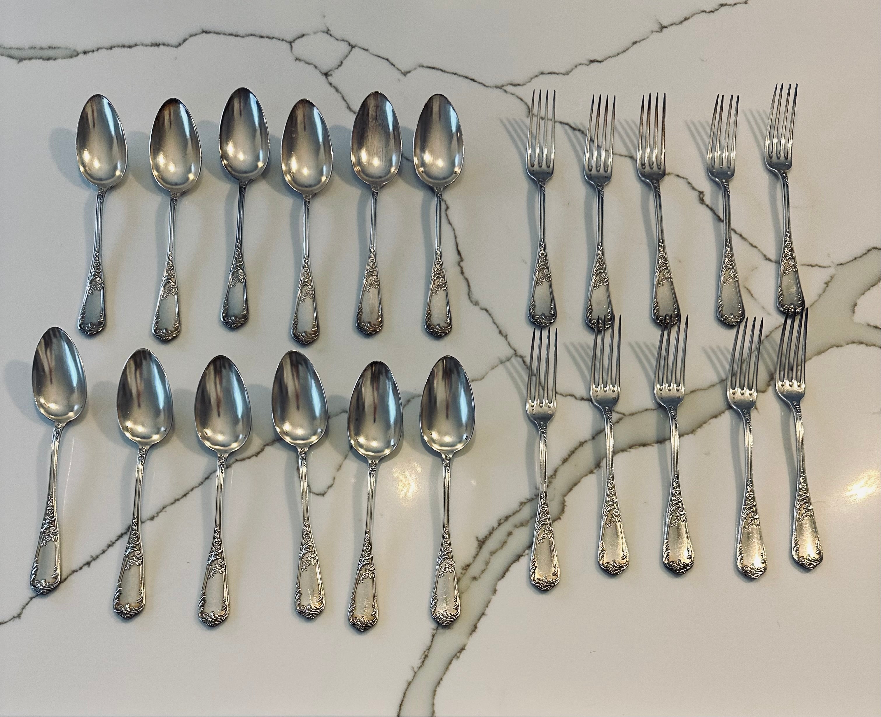 Vintage French Silverware Set – MapleKitchenGoods