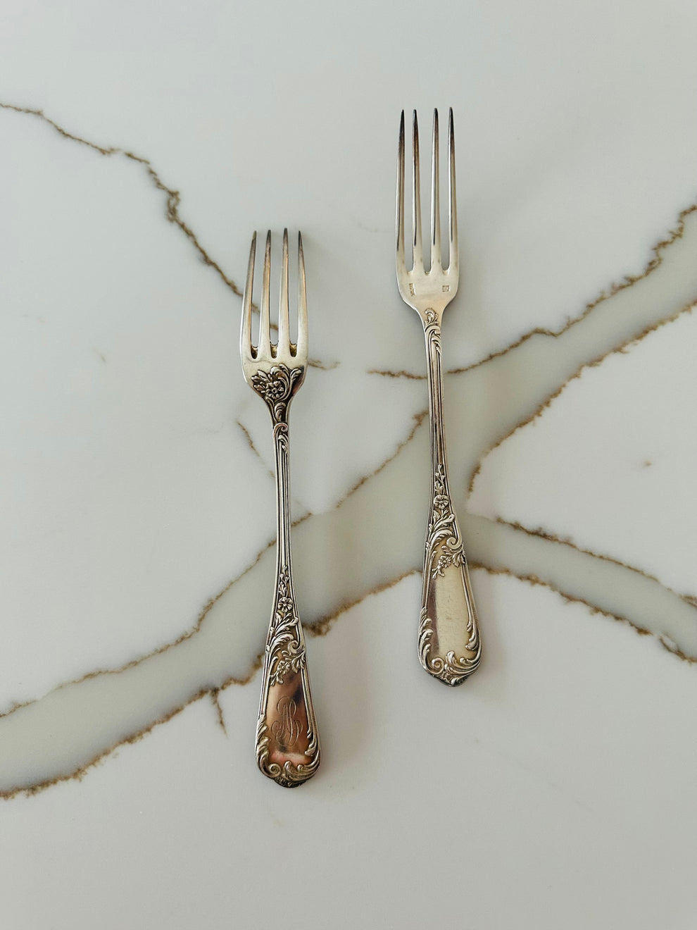 Vintage French Silverware Set